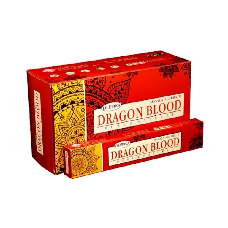 Dragons Blood Incense Sticks (Deepika) - Mystic Universe